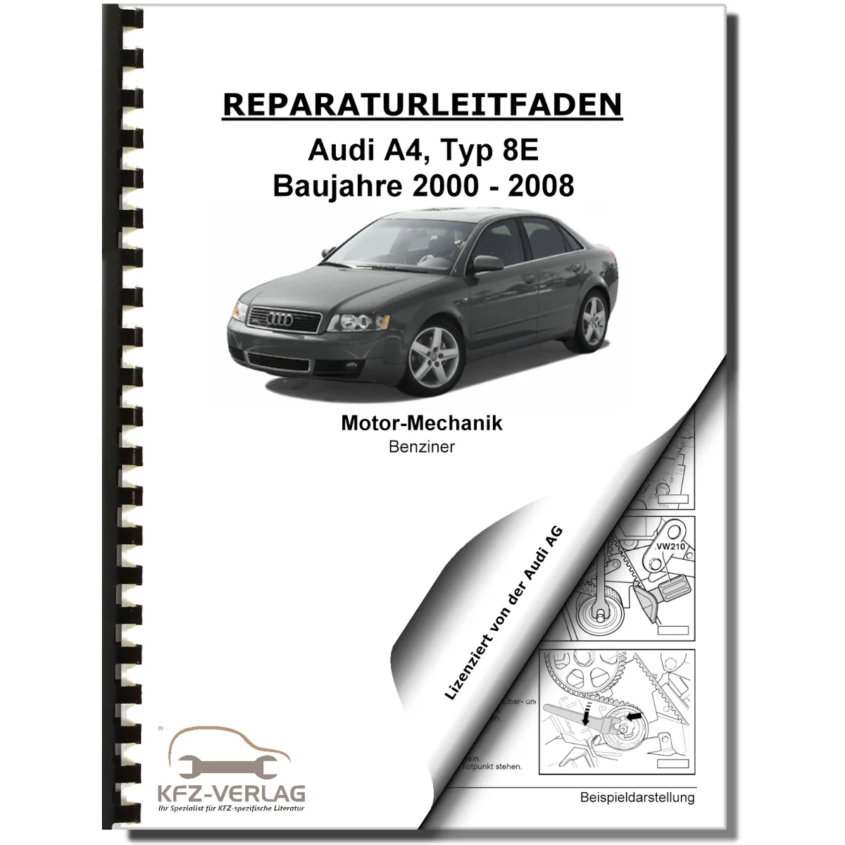 Engine repair guide for Audi A4 (B6) 1.8T